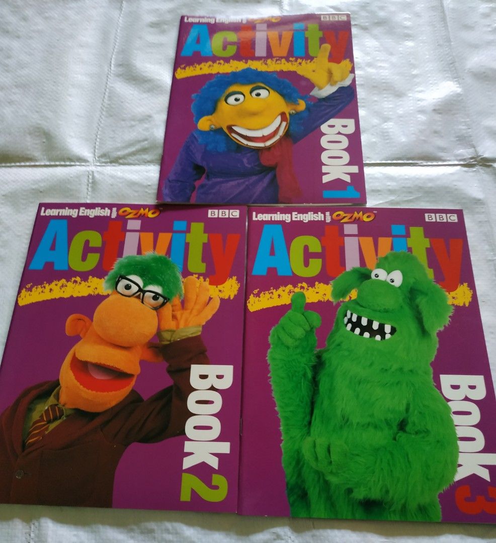 BBC learning English with OZMO, 興趣及遊戲, 書本及雜誌, 兒童讀物在旋轉拍賣