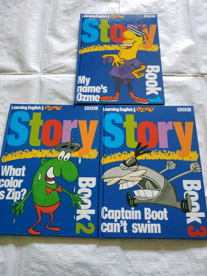 BBC learning English with OZMO, 書籍、休閒與玩具, 書本及雜誌, 童書、著色互動書在旋轉拍賣