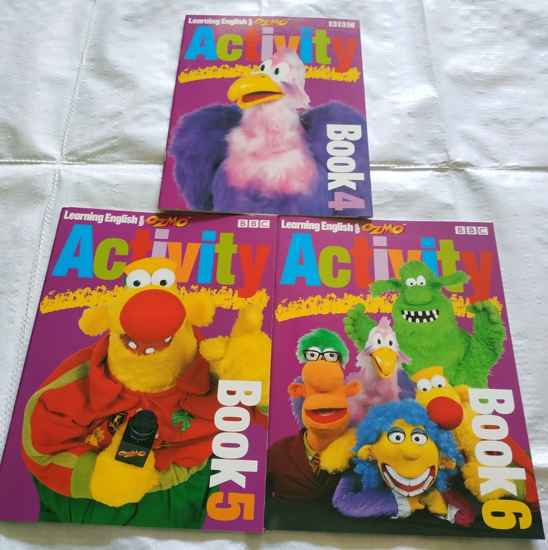 BBC learning English with OZMO, 興趣及遊戲, 書本及雜誌, 兒童讀物在旋轉拍賣