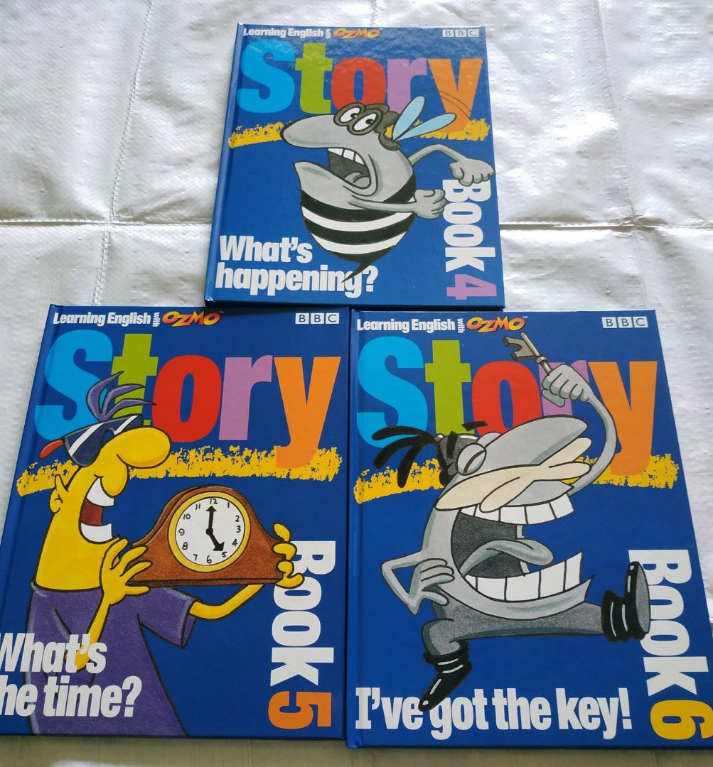 BBC learning English with OZMO, 興趣及遊戲, 書本及雜誌, 兒童讀物在旋轉拍賣