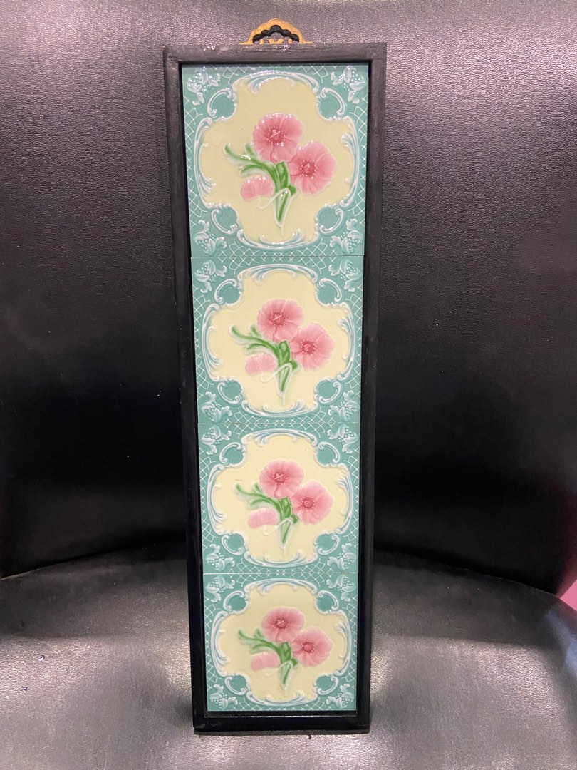 Beautiful Replica Peranakan tile wall display, Hobbies & Toys ...