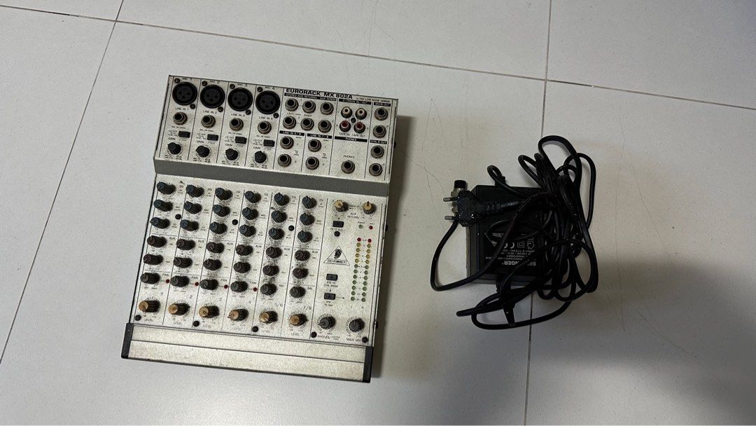 Behringer Eurorack MX802A Mixer, Hobbies & Toys, Music & Media, Music ...