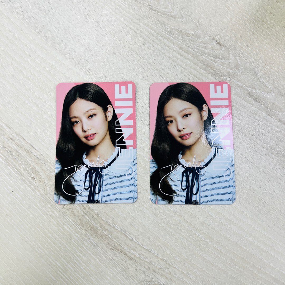 Blackpink Photocard - Jennie 07, Hobbies & Toys, Memorabilia ...