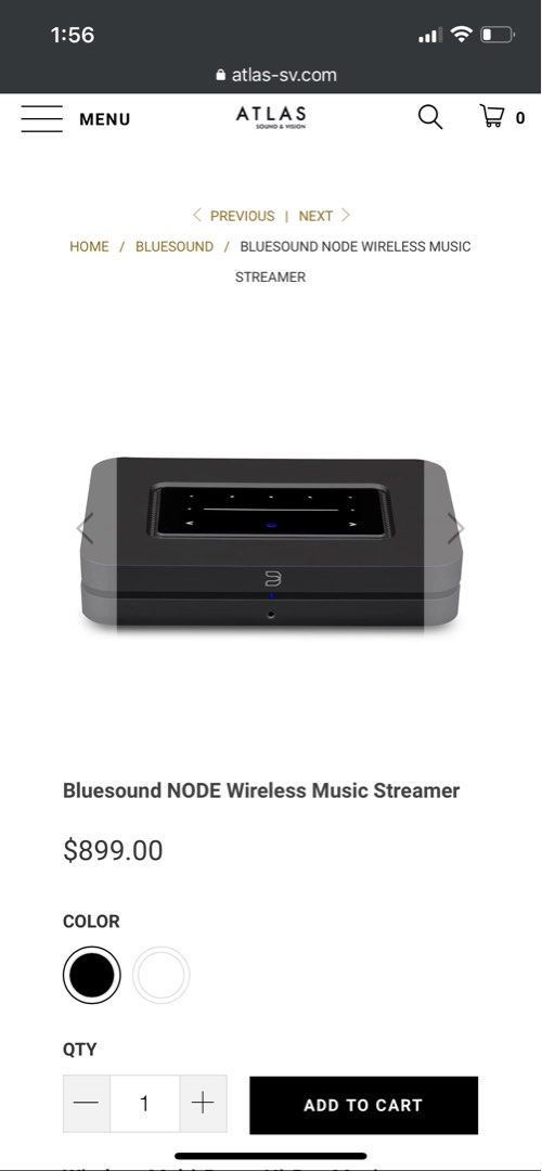 Bluesound Node Music Streamer with HDMI, Audio, Other Audio Equipment ...