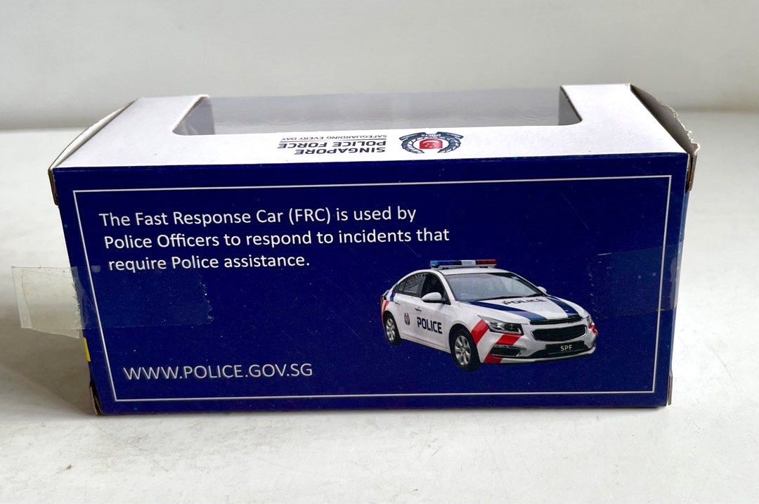 BNIB SPF Singapore Police Force Fast Response Car Model (1:64 ...