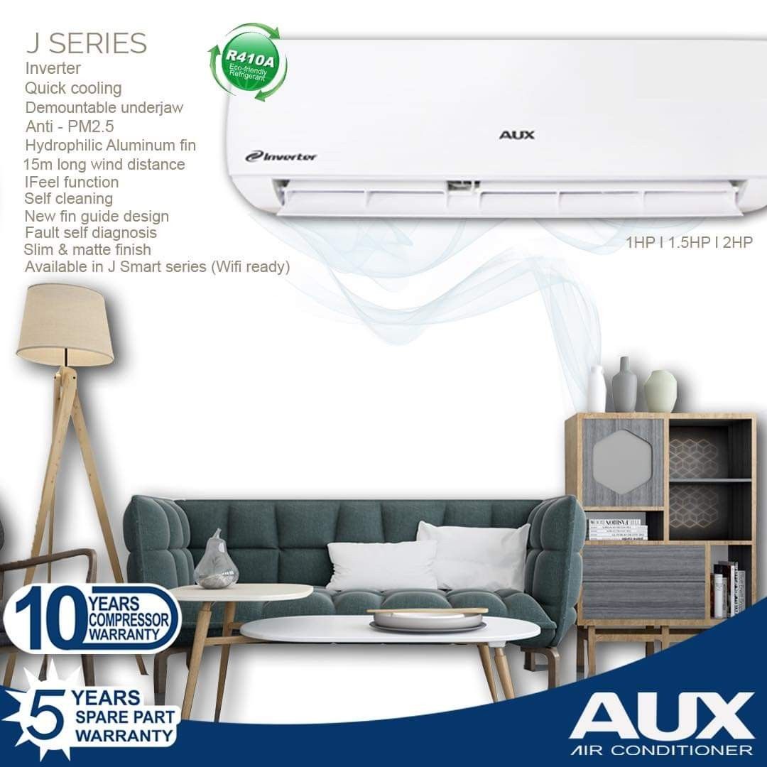 Brand New AUX Split Type Inverter Aircon, TV & Home Appliances, Air ...