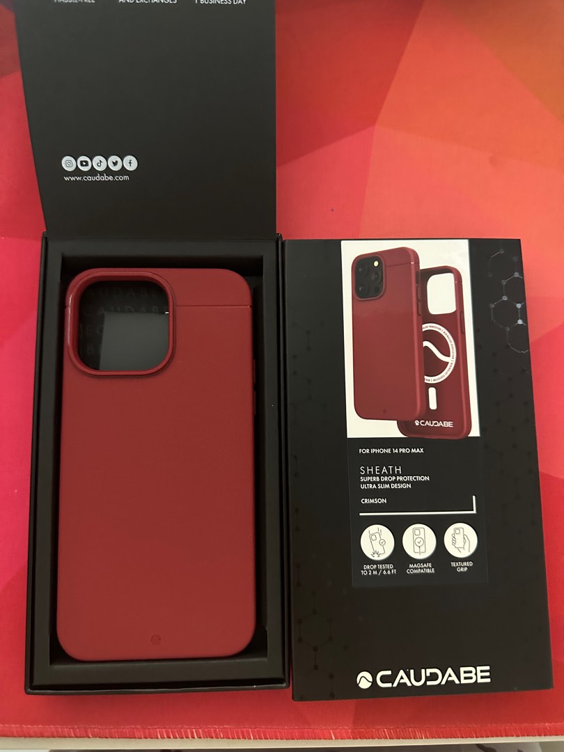 Brand New Caudabe Sheath for 14 Pro Max, Mobile Phones & Gadgets ...