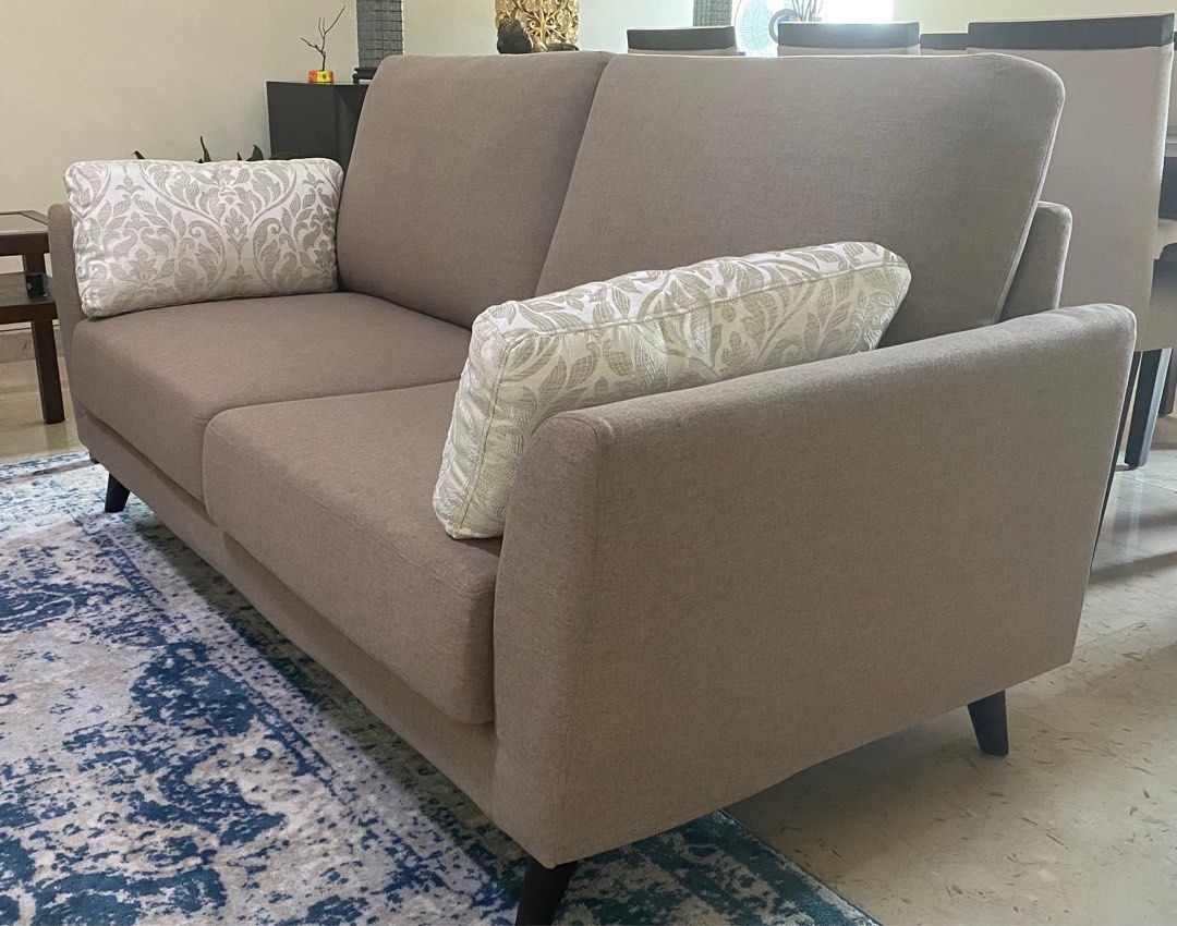 75% discount King Koil branded 3 seater sofa - two units available ...