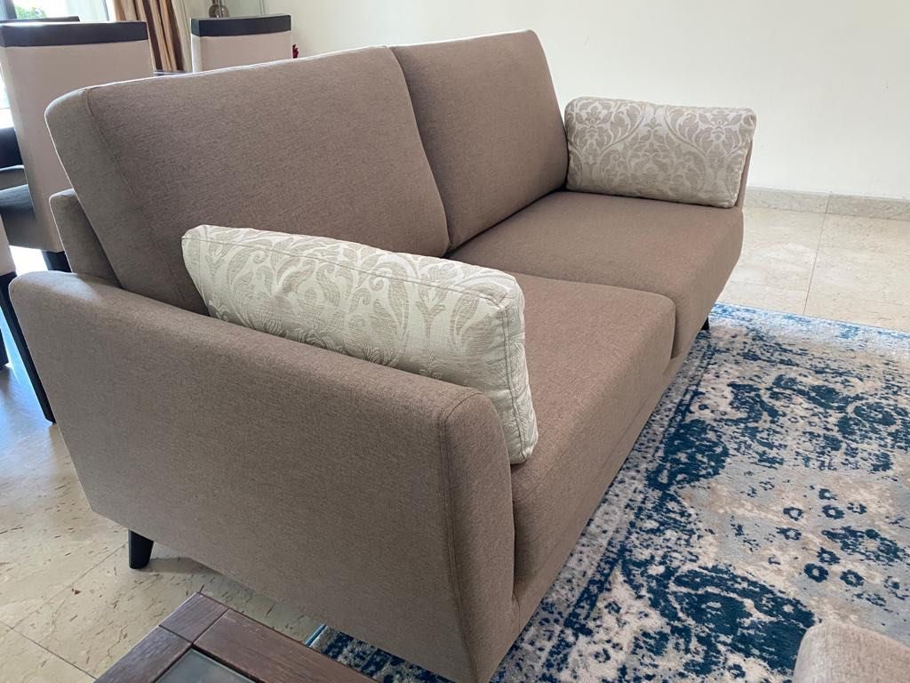 75% discount King Koil branded 3 seater sofa - two units available ...