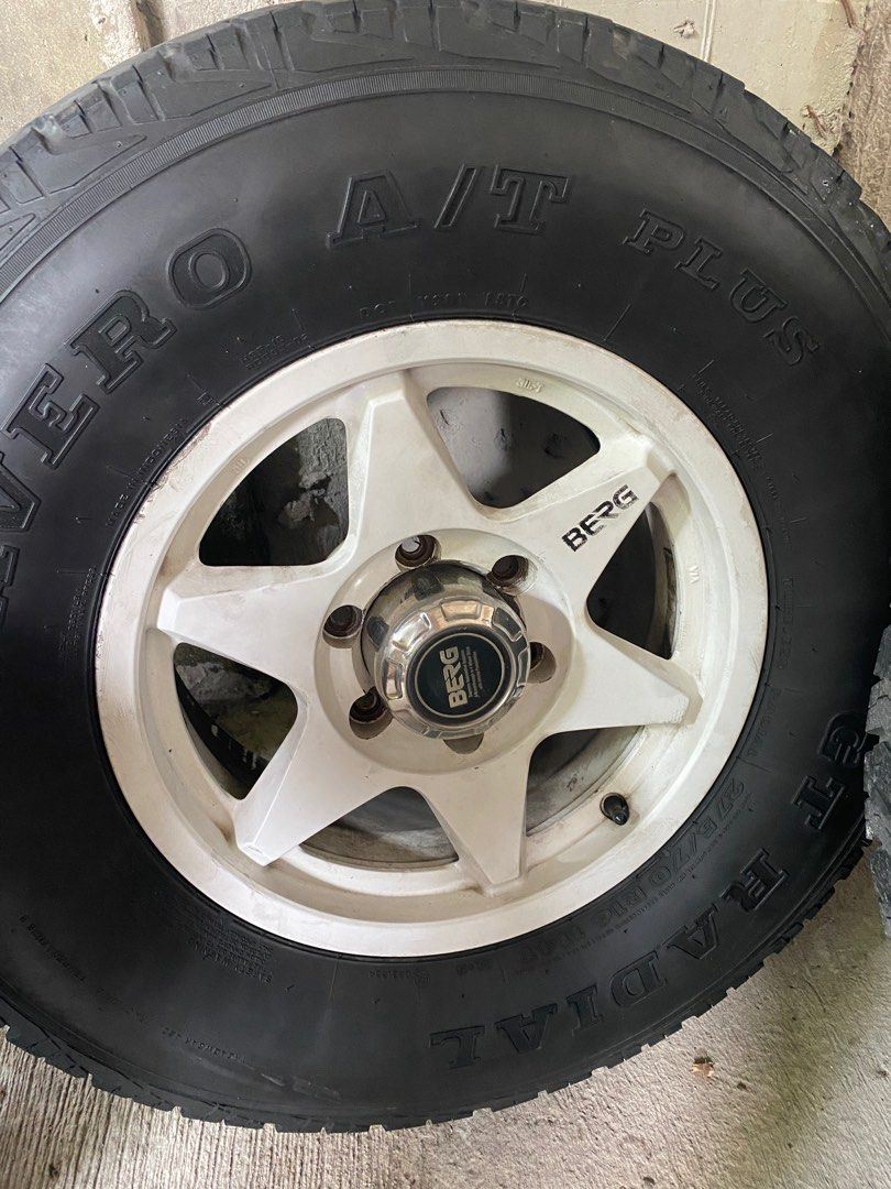 Bridgestone Berg 6-spoke Mags Japan Wheels 16x7 on Carousell