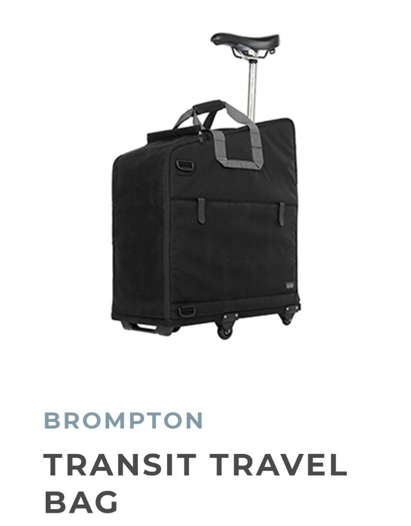 Brompton Transit padded travel bag, Sports Equipment, Bicycles & Parts ...
