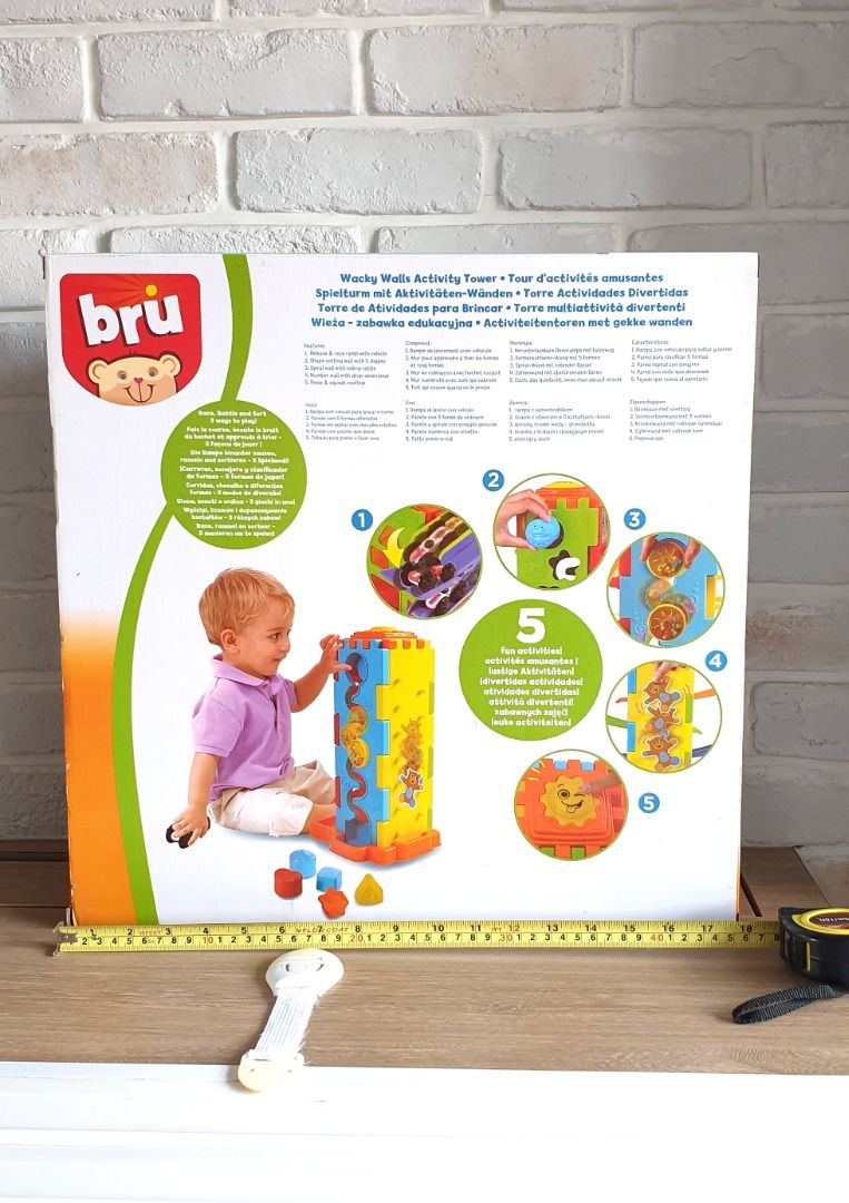 Bru Activity Wall, Babies & Kids, Infant Playtime on Carousell