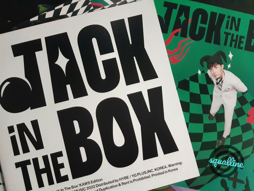 BTS j-hope - Jack in the Box (JITB) - Vinyl - KAWS Edition, Hobbies ...