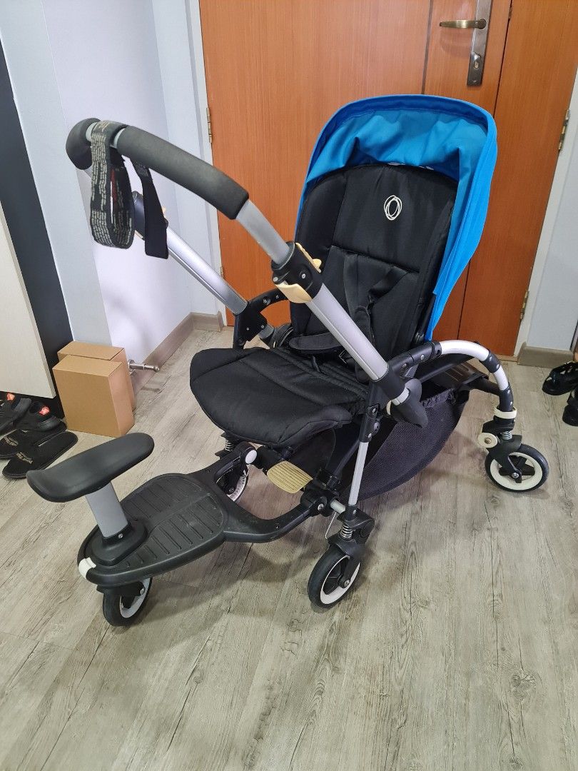 Bugaboo Bee Stroller with wheeled board, Babies & Kids, Going Out ...