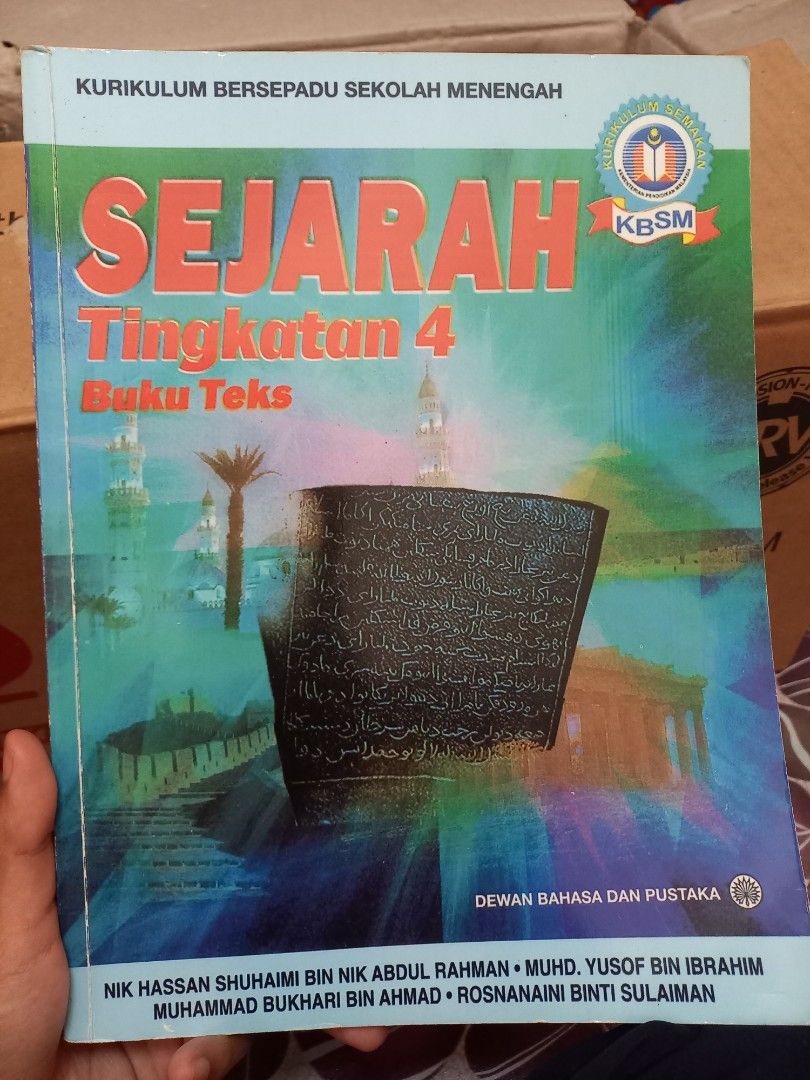 Buku Teks F4 Sejarah & Biologi, Hobbies & Toys, Books & Magazines ...