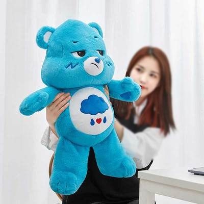 CareBears 18" Plush Care Bears Grumpy Bear with Glitter Belly Badge ...
