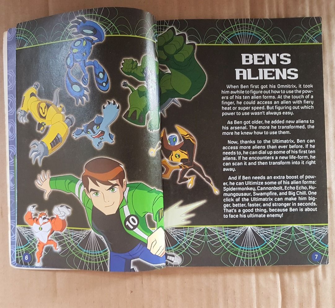 Cartoon Network, Ben 10 Ultimate Aliens, Ultimate Guidebook, 112 pages ...