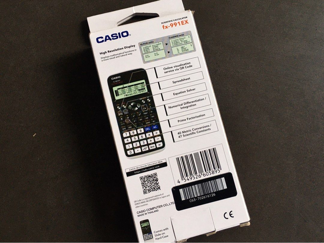 CASIO fx 991EX Scientific Calculator, Computers & Tech, Printers ...