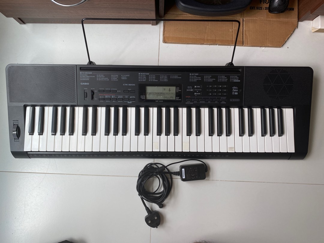 Casio Keyboard 61 keys Piano CTK-3200, Hobbies & Toys, Music & Media ...