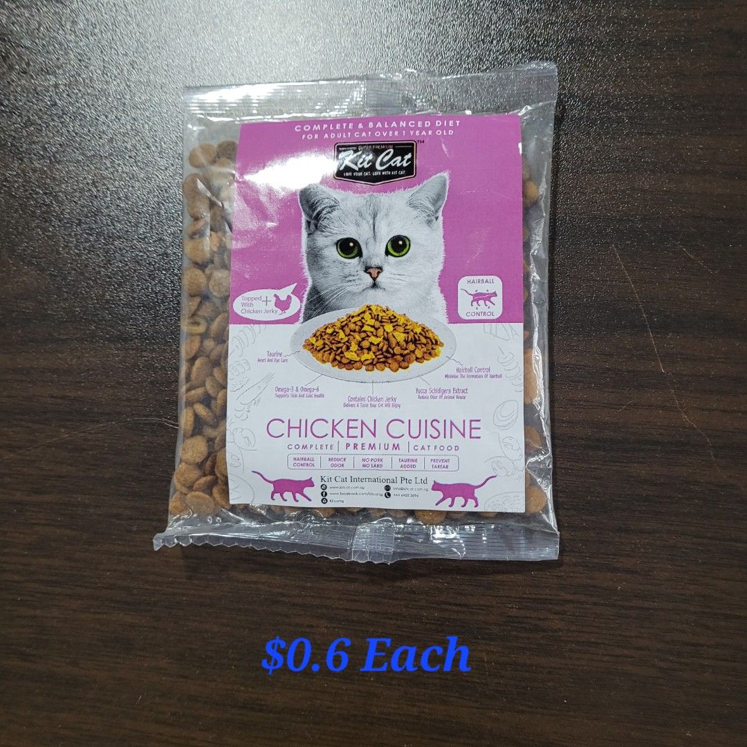 Cat Dry Food Sample Packs, Pet Supplies, Pet Food on Carousell