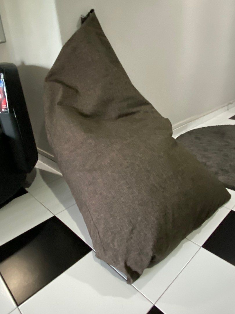 Celine Bean Bag, Furniture & Home Living, Furniture, Sofas on Carousell