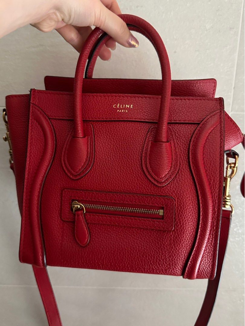 Celine Nano Luggage Bag, Women's Fashion, Bags & Wallets, Cross-body ...