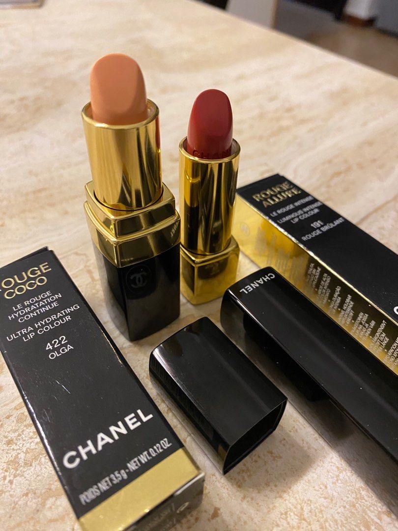 Chanel rouge coco & rouge allure, Beauty & Personal Care, Face, Makeup ...
