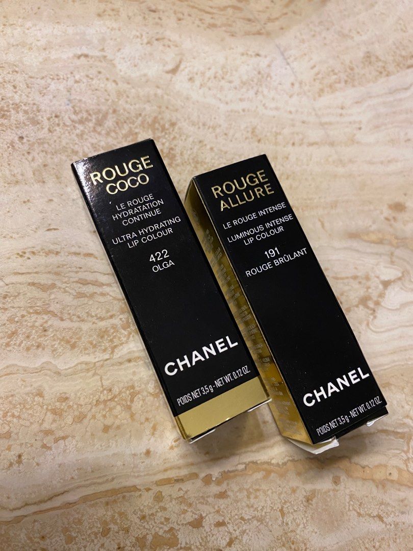 Chanel rouge coco & rouge allure, Beauty & Personal Care, Face, Makeup ...