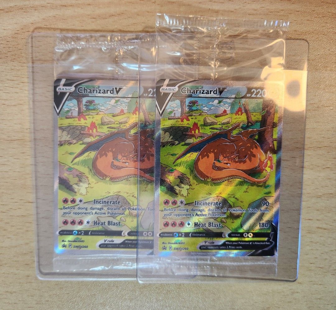Charizard UPC promo cards (sealed), Hobbies & Toys, Toys & Games on ...