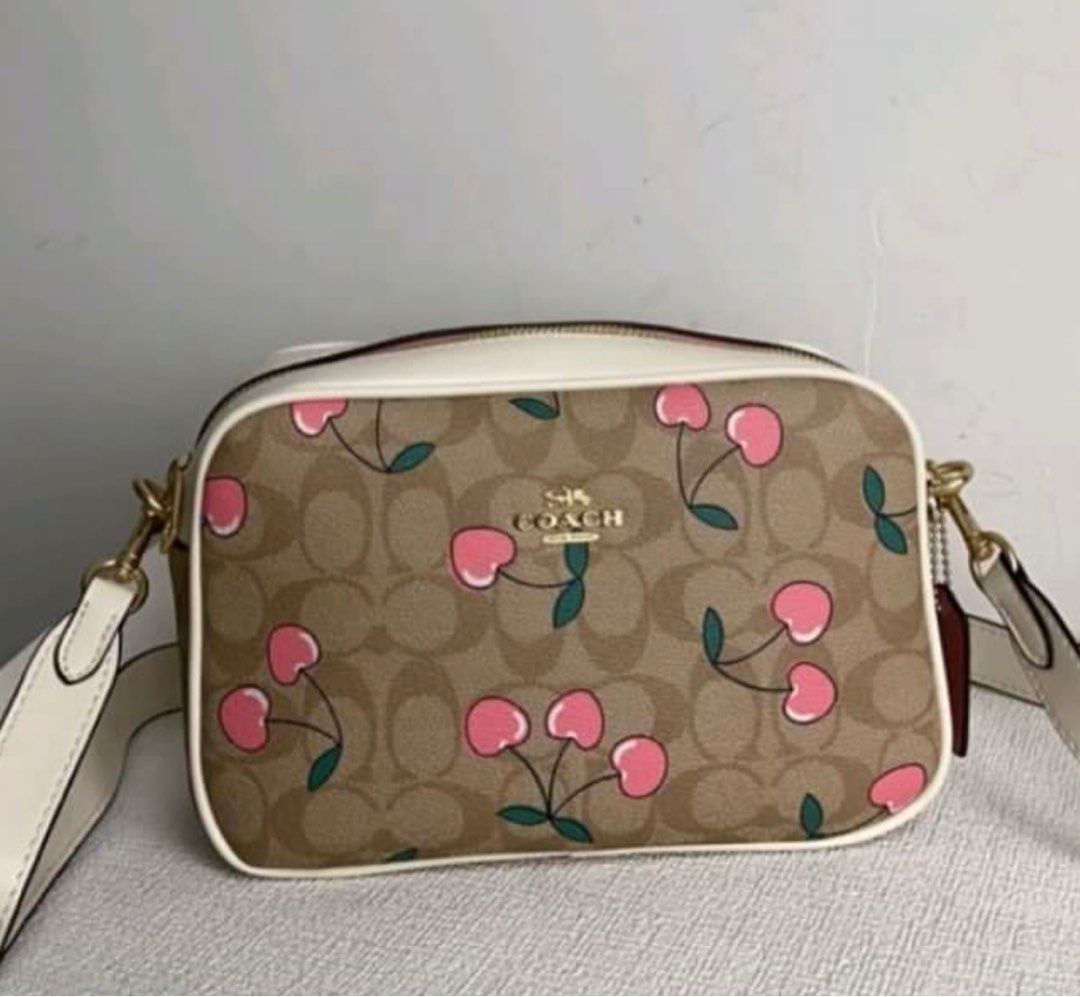 Coach Cherry Heart Jamie Camera Bag, Women's Fashion, Bags & Wallets ...