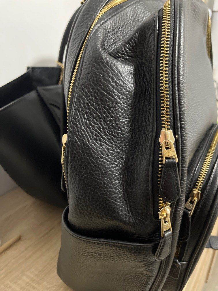 Coach leather backpack outlet, Women's Fashion, Bags & Wallets ...