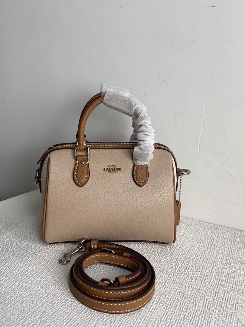 Coach Mini Rowan Crossbody In Colorblock, Women's Fashion, Bags ...