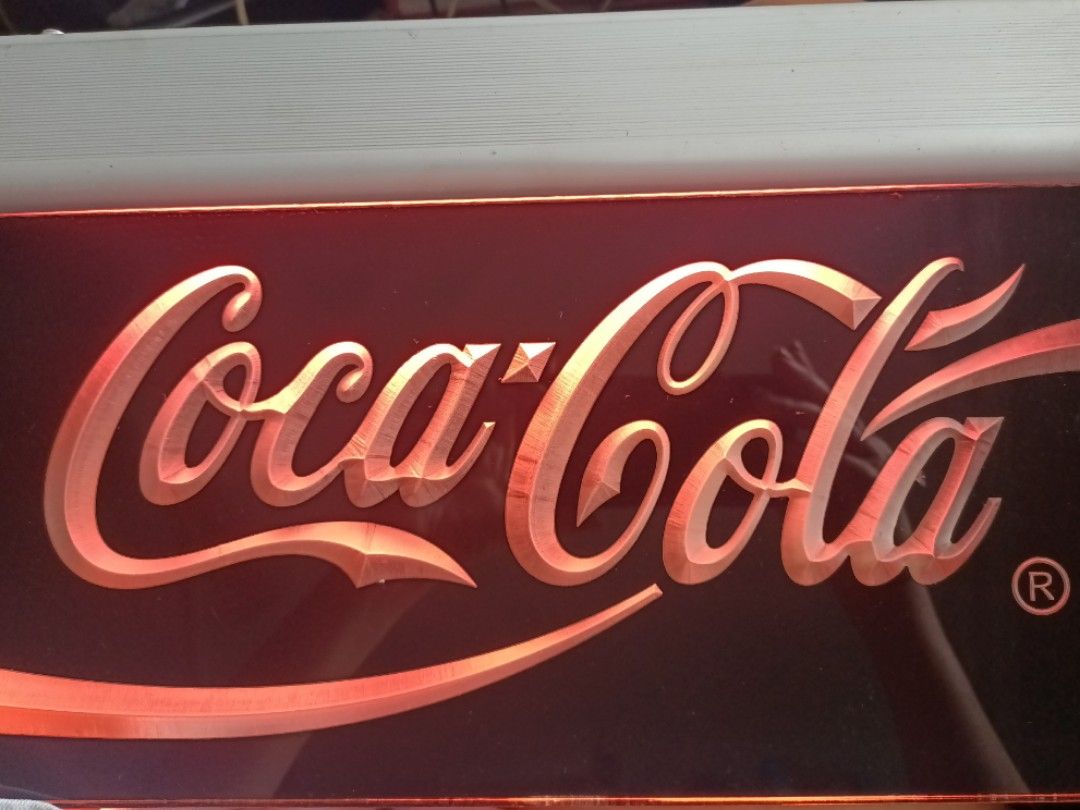 Coca -Cola Signage Board, Hobbies & Toys, Memorabilia & Collectibles ...