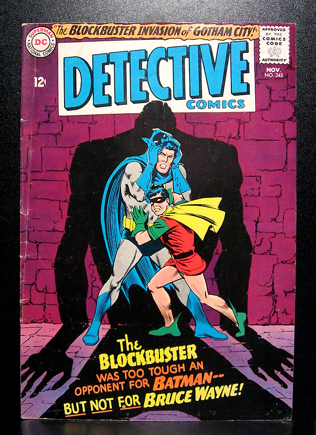 COMICS: DC: Detective Comics #345 (1965), origin and 1st Blockbuster ...