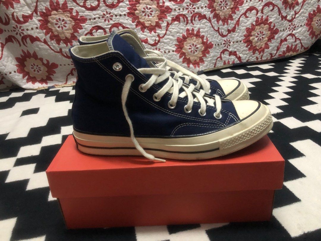 Converse Chuck 70 Midnight Navy blue, Men's Fashion, Footwear, Sneakers ...