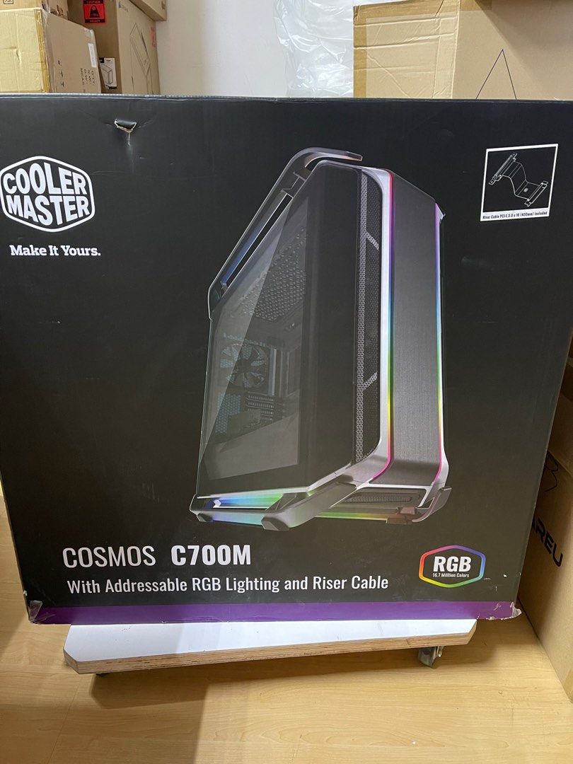 [Free delivery ]Cooler master cosmos c700m gaming case, Computers ...