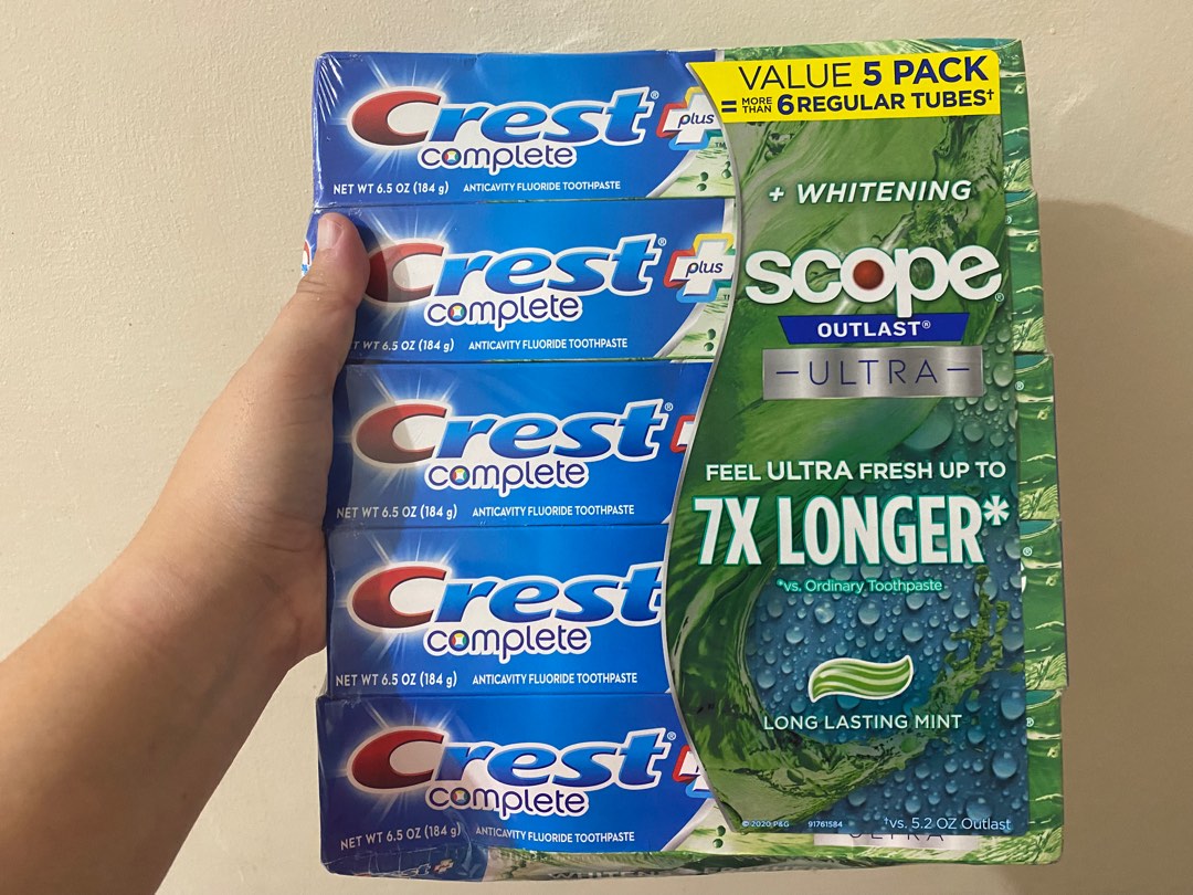 Crest Whitening Scope (value 5 pack), Beauty & Personal Care, Oral Care ...