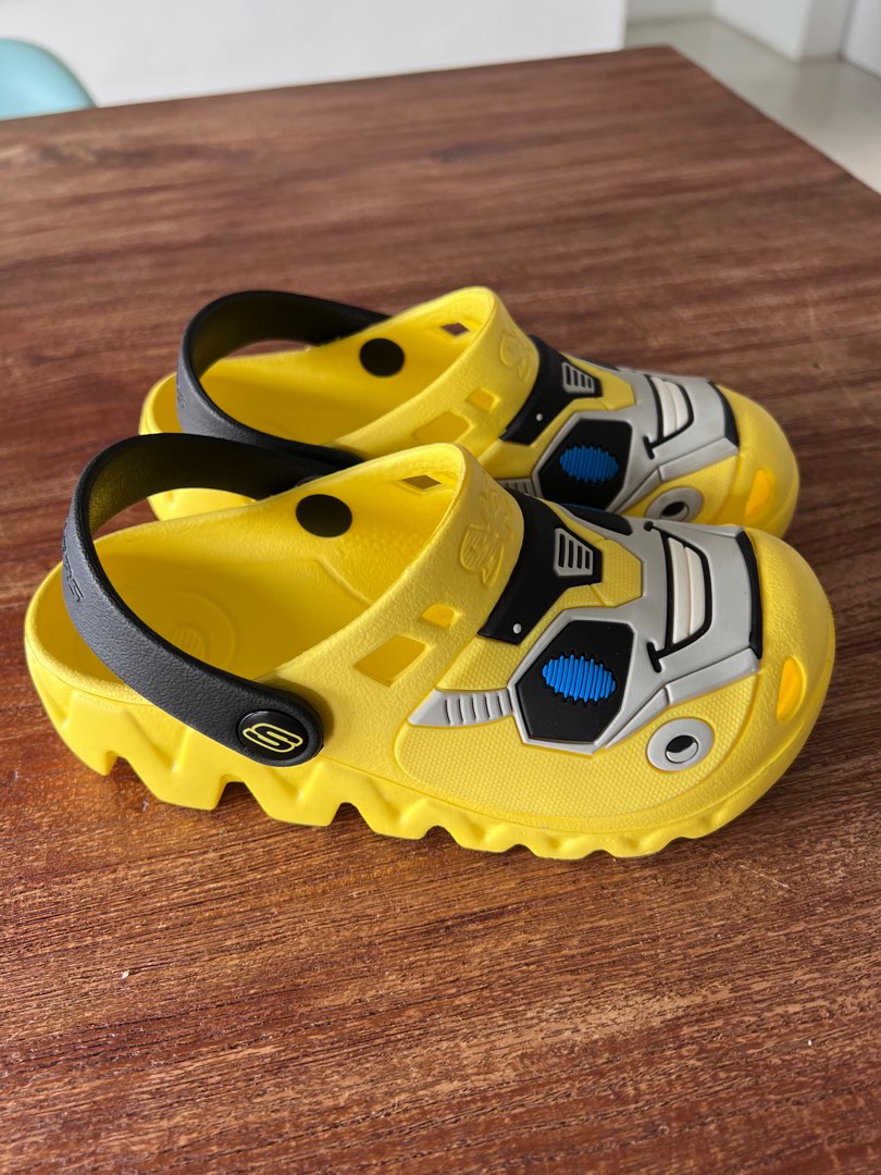 CROCS - Transformer Bumblebee Clog, Babies & Kids, Babies & Kids ...