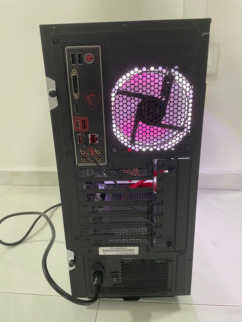 Custom Deadpool PC, Computers & Tech, Desktops on Carousell