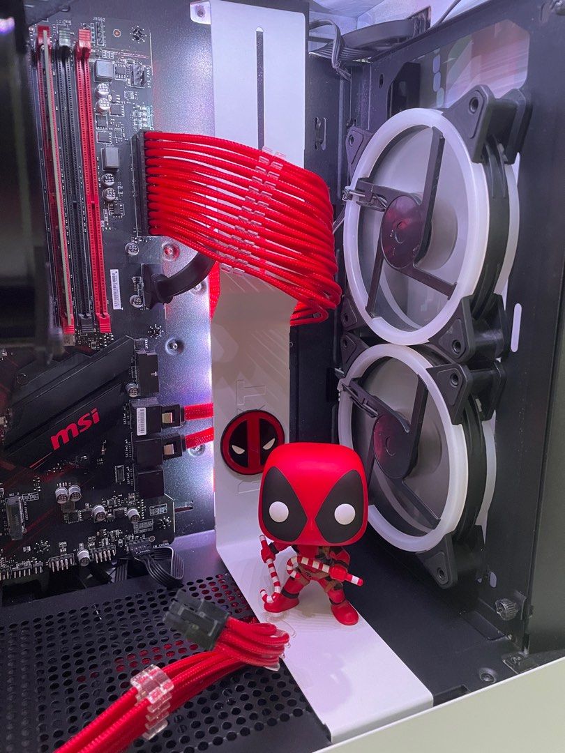 Custom Deadpool PC, Computers & Tech, Desktops on Carousell