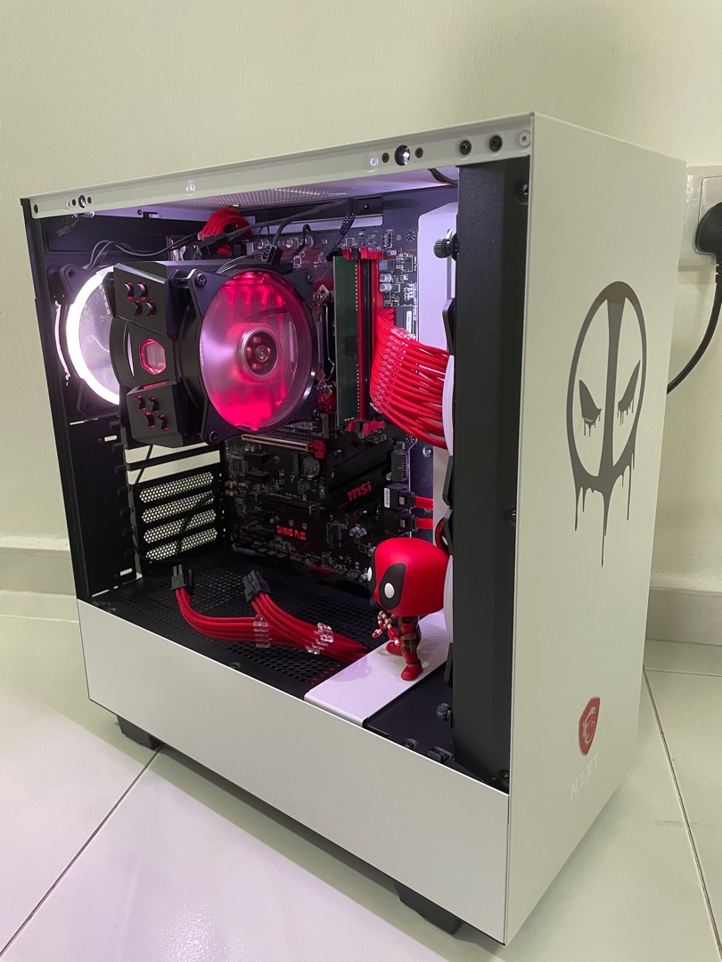 Custom Deadpool PC, Computers & Tech, Desktops on Carousell