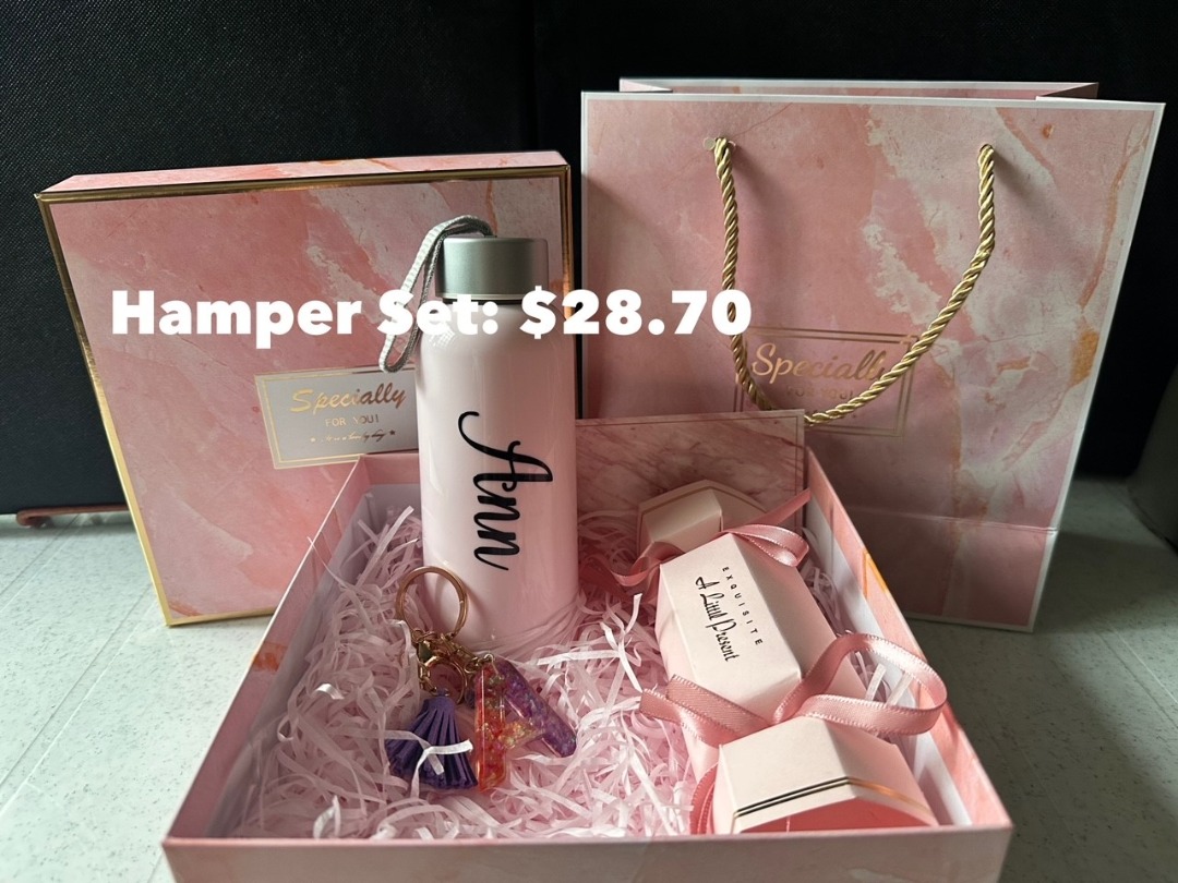 Customised Gift Hamper Set giftbox premium Marble Giftset office ...