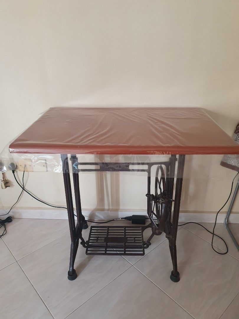 Custom-made Study table vintage, Furniture & Home Living, Furniture ...