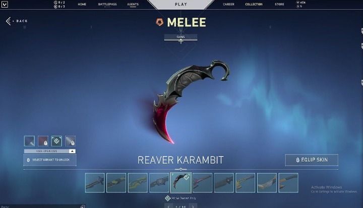 D1 STACKED Valorant Account REAVER 2.0 RGX 11Z PRO BLADE PRIME KARAMBIT PRIME AXE REAVER KNIFE ...