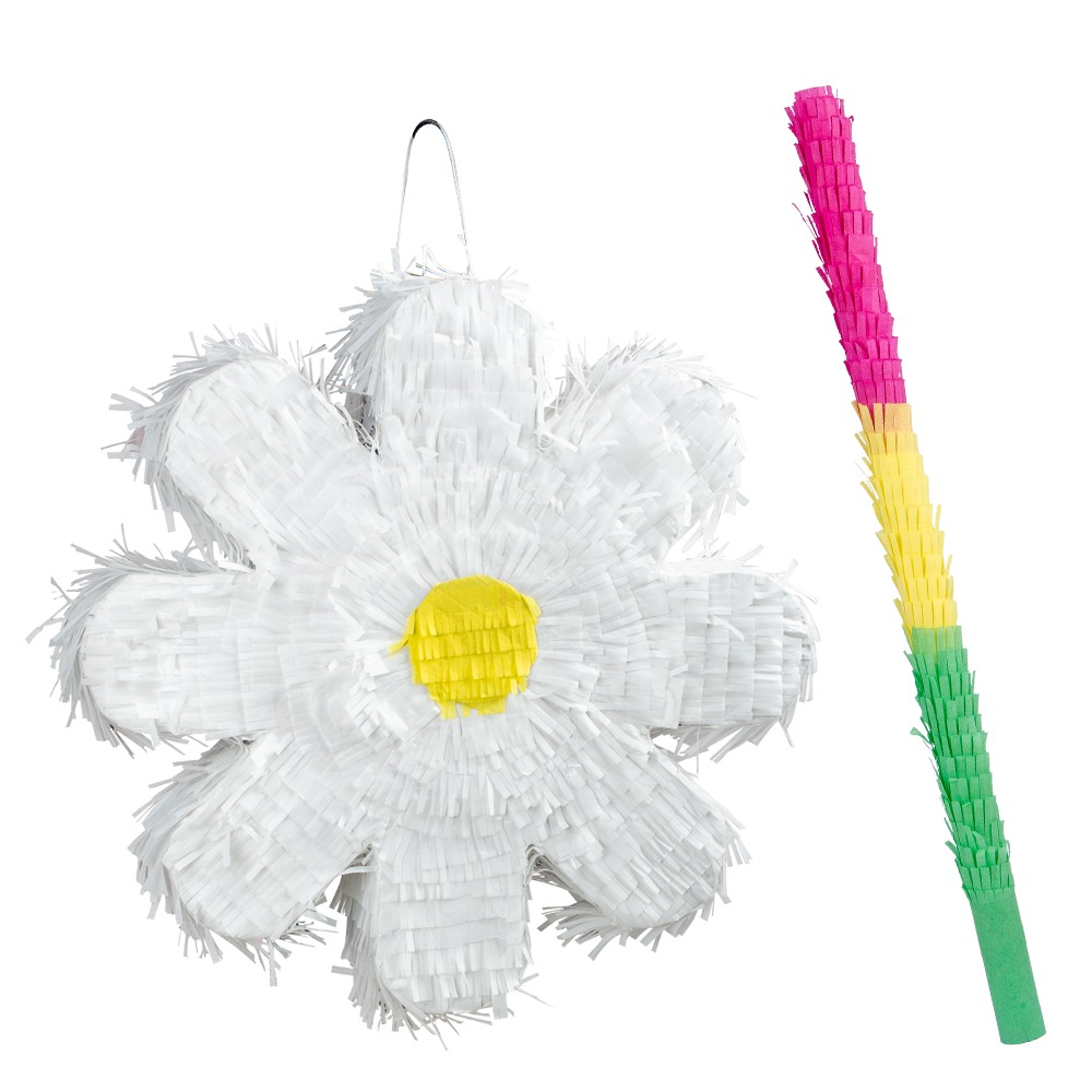 Daisy Flower Pinata (With Free Stick) (50cm x 50cm x 10cm), Hobbies ...