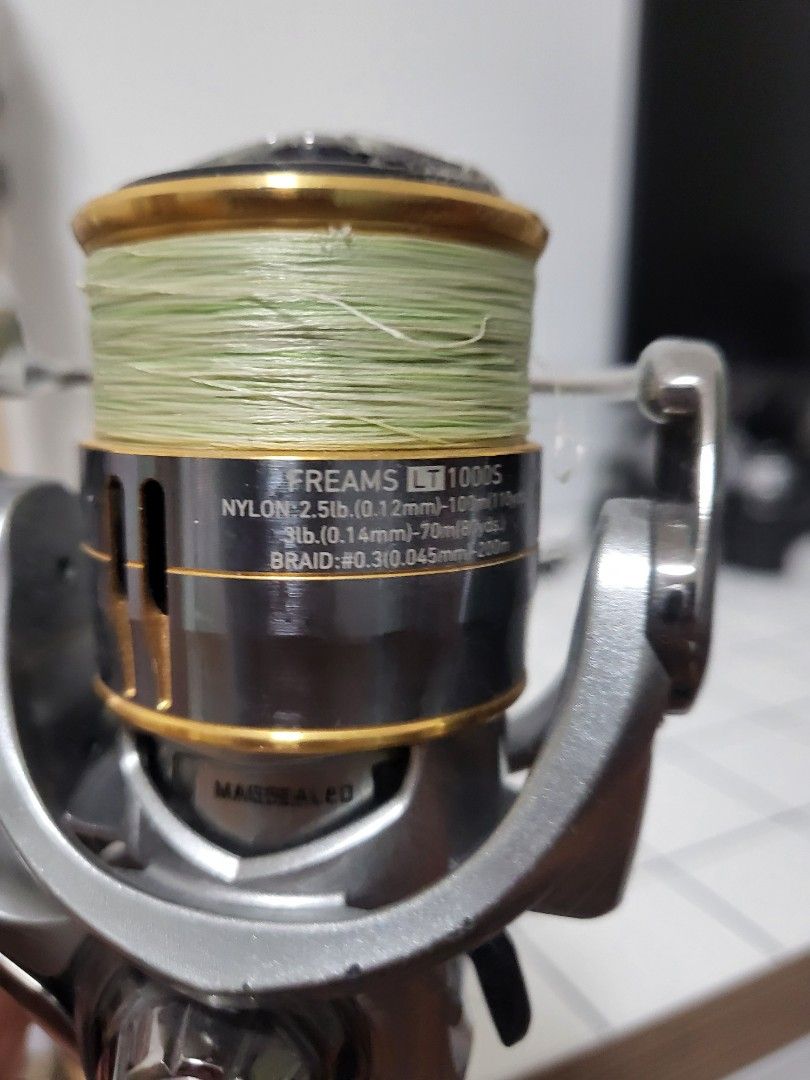 Daiwa Freams LT 1000s fishing reel, Sports Equipment, Fishing on Carousell