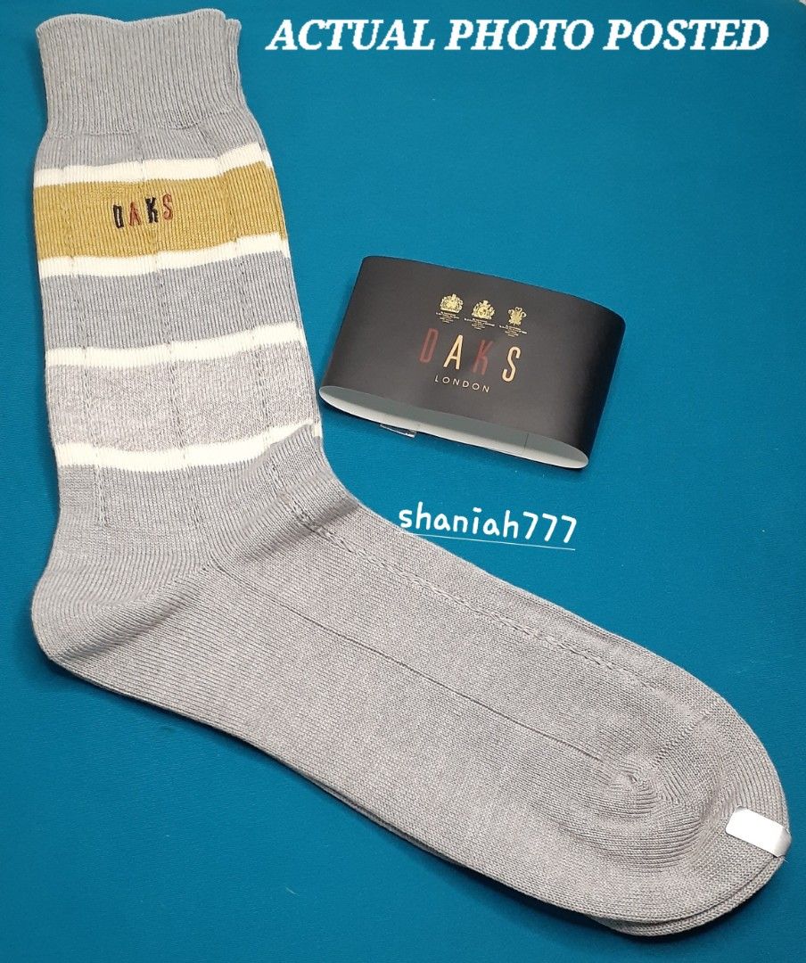 DAKS LONDON Men's Socks [ 24-26cm ] Pair-JP, Men's Fashion, Footwear, Shoe inserts & accessories ...