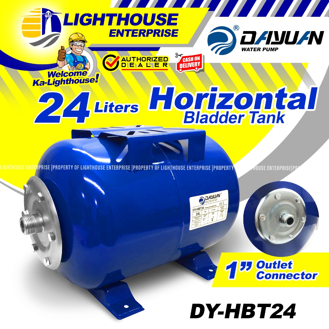 DAYUAN Italy Horizontal Bladder Tank (24L) LIGHTHOUSE ENTERPRISE ...