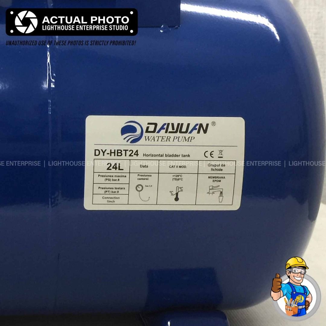 DAYUAN Italy Horizontal Bladder Tank (24L) LIGHTHOUSE ENTERPRISE ...