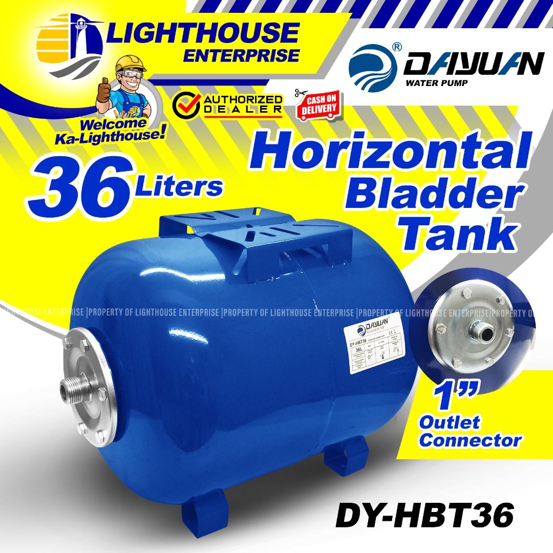 DAYUAN Italy Horizontal Bladder Tank (36L) LIGHTHOUSE ENTERPRISE ...
